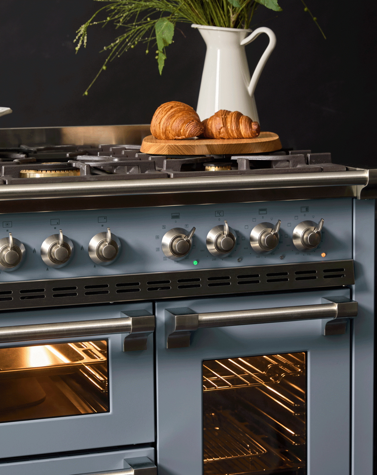 Ascot 100cm Triple Oven Freestanding Cooker - Steel Cucine